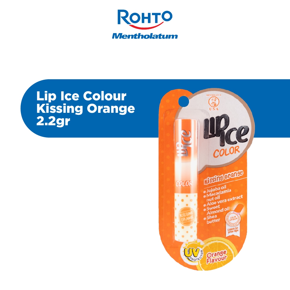 Jual SAMPLE - Lip Ice Color Kissing Orange - 2.2gr | Shopee Indonesia
