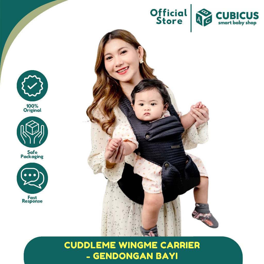 Jual Gendongan Bayi - CUDDLEME WINGME Carrier Premium Gendongan Depan ...