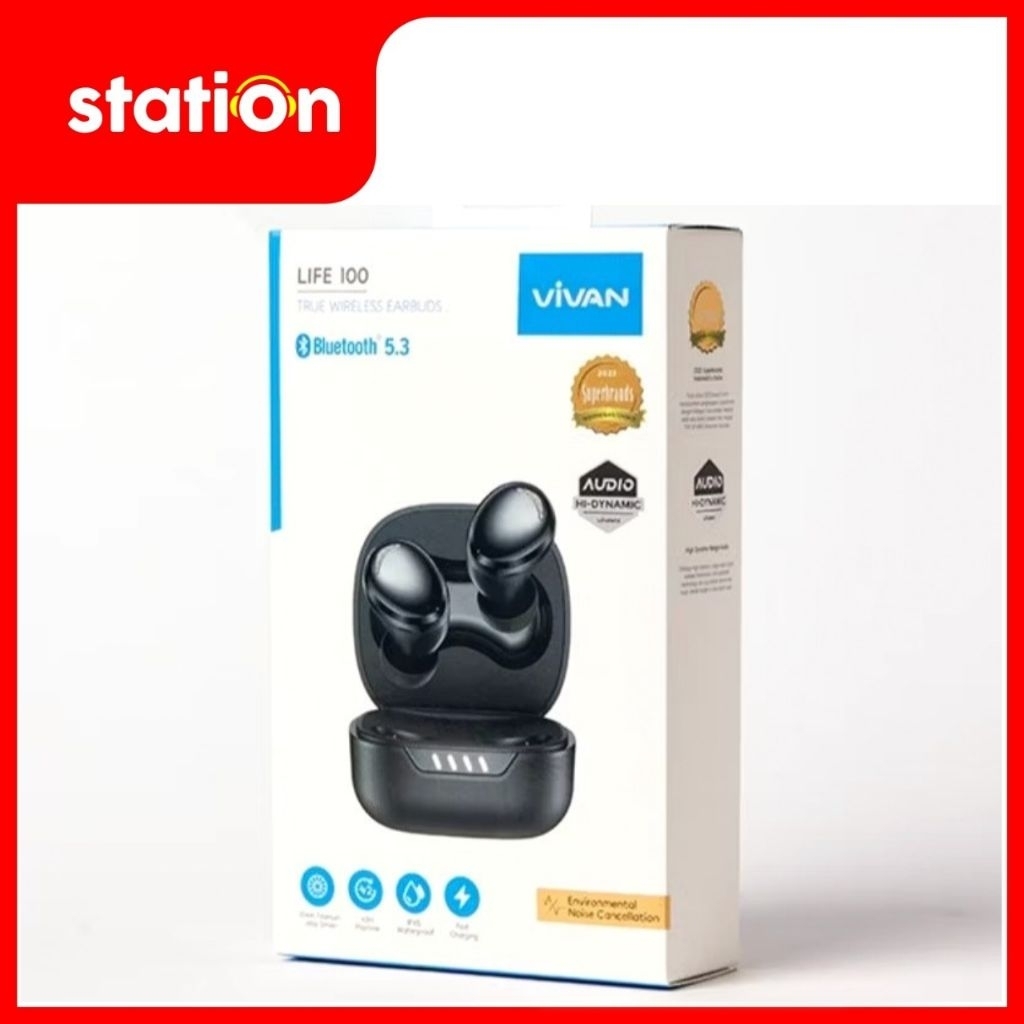 Jual Vivan Tws Life 100 & Life 110 Bass Enc Earbuds Wireless | Shopee ...