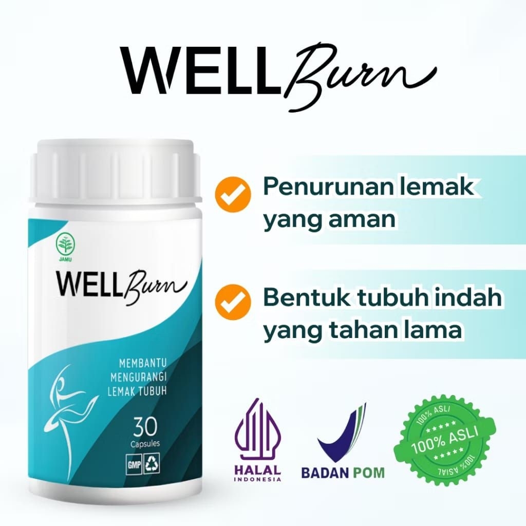 Jual WELLBURN ASLI ORIGINAL OBAT PELANGSING BADAN AMPUH TERBAIK NYATA ...