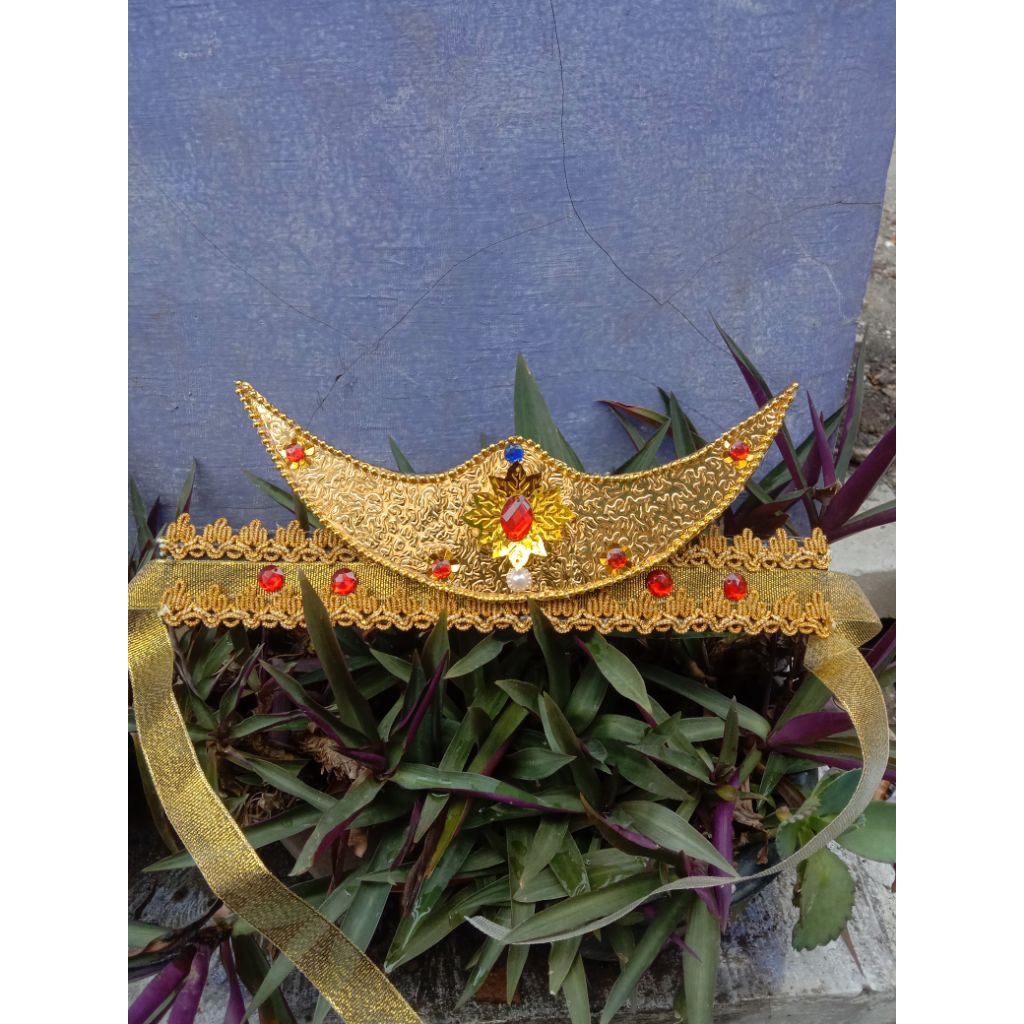 Jual Mahkota Bulan Sabit cocok untuk acara Adat,Karnaval,DLL | Shopee ...