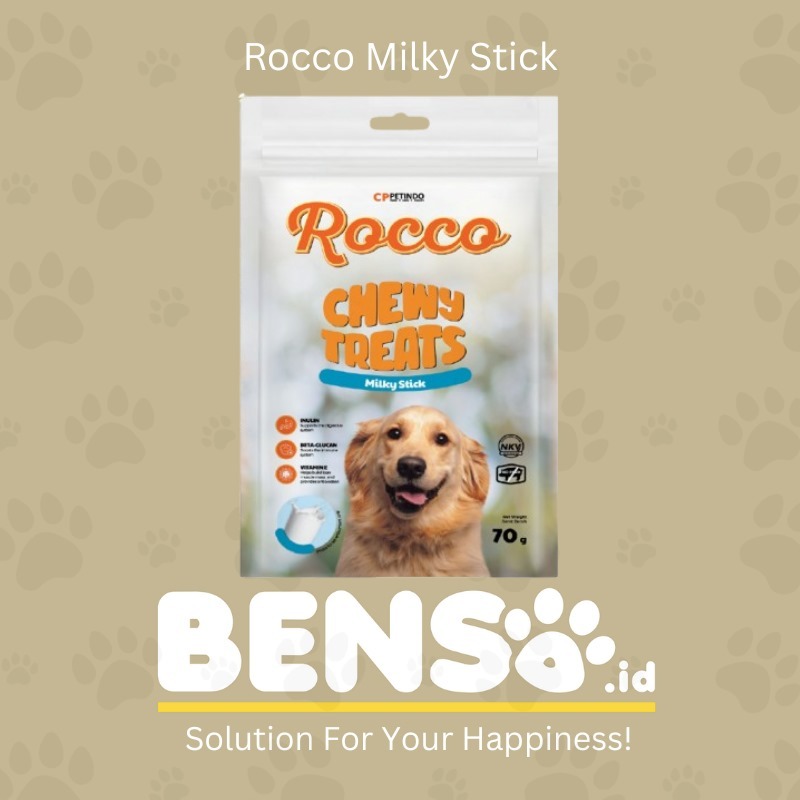 Jual Dogfood - Rocco Treats Stick Milky - 70gr Snack Anjing | Shopee ...
