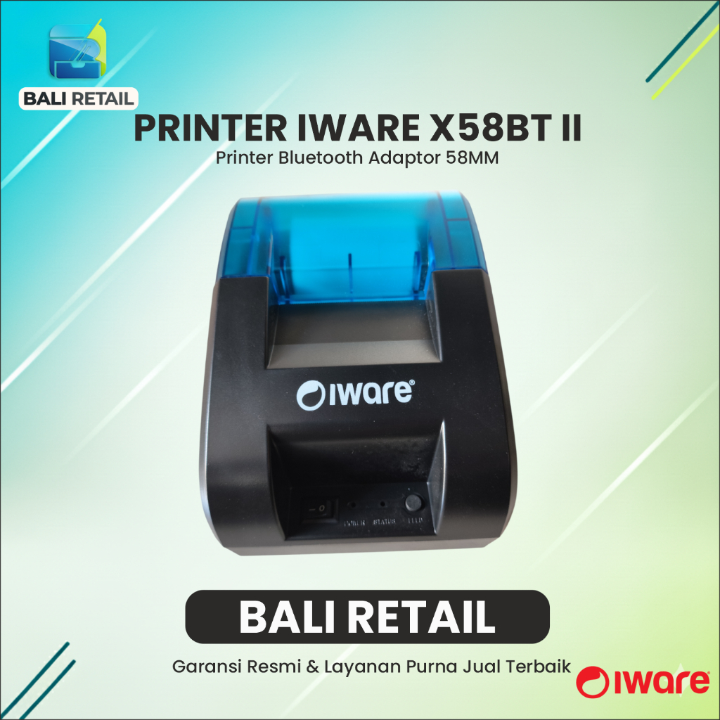Jual Printer Kasir Thermal Bluetooth X58BT II - Printer Iware X Series ...