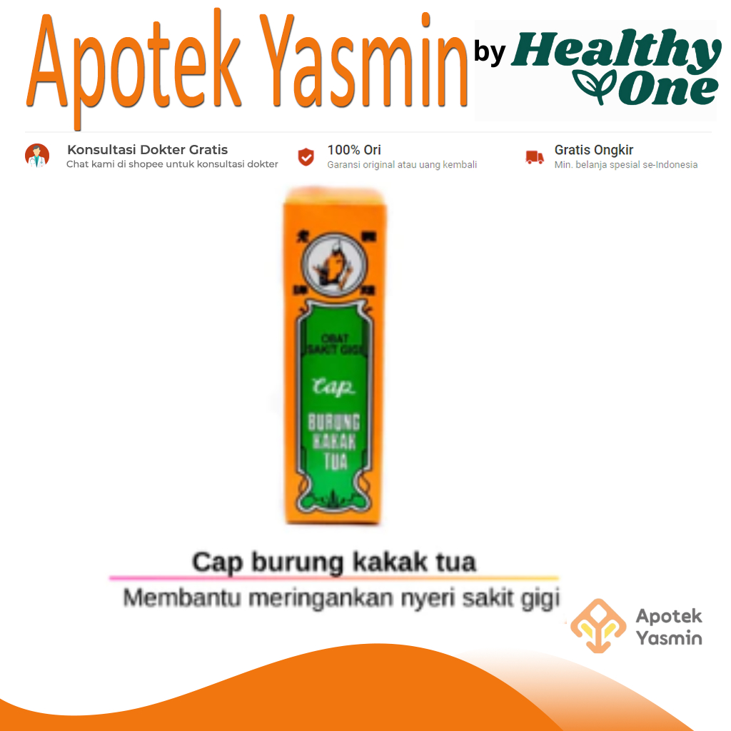 Jual OBAT SAKIT GIGI CAP KAKATUA | Shopee Indonesia