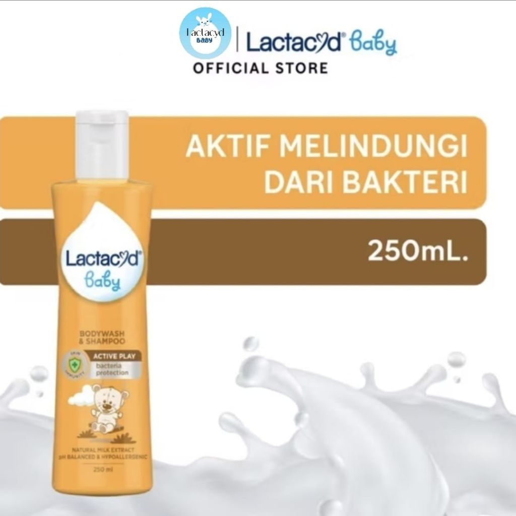 Jual Lactacyd Baby Active Play Bodywash and Shampoo 250 ml - Sabun dan ...
