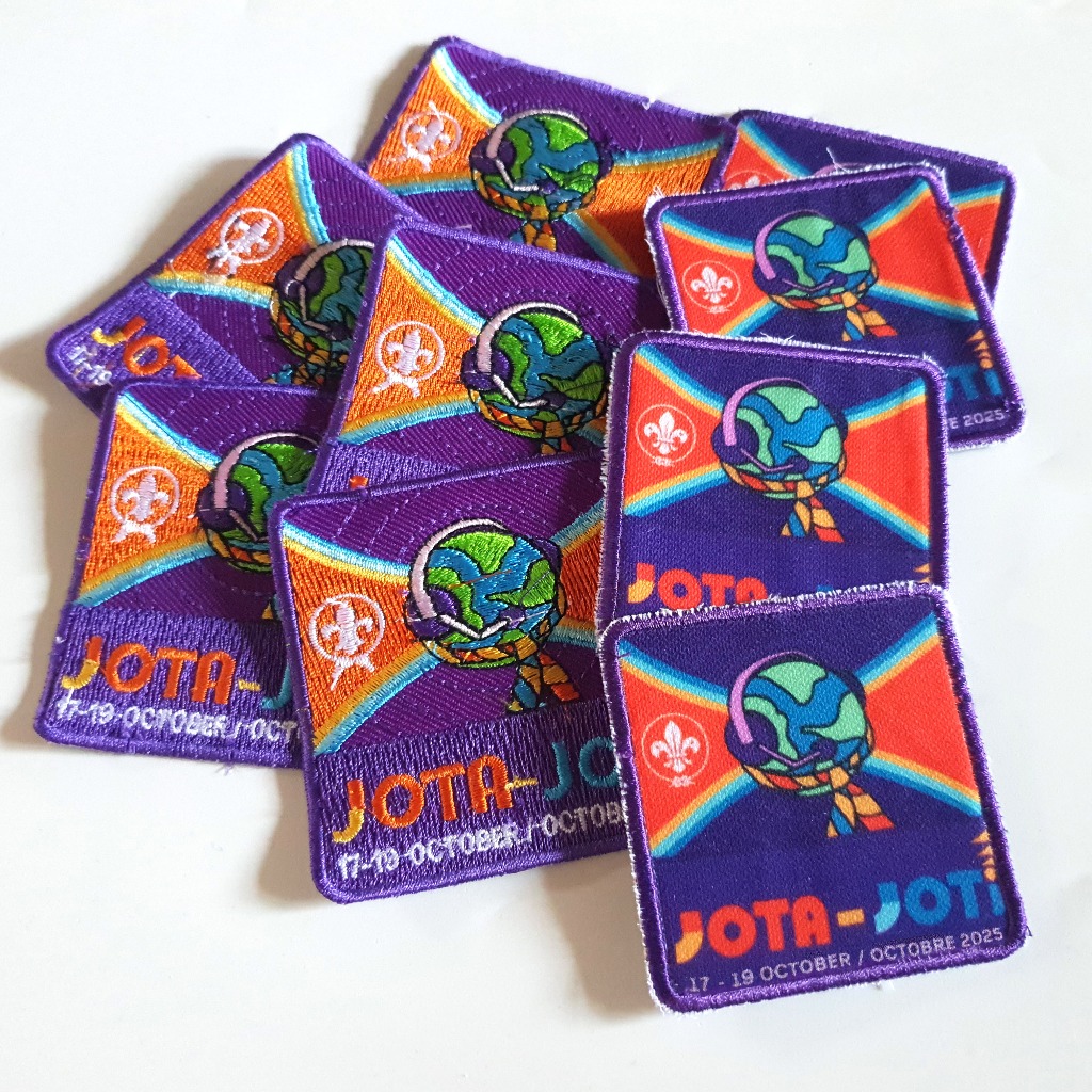 Jual Jota Joti 2025 badge Tiska Jotajoti 2025 Pramuka Bet woven Sublime ...