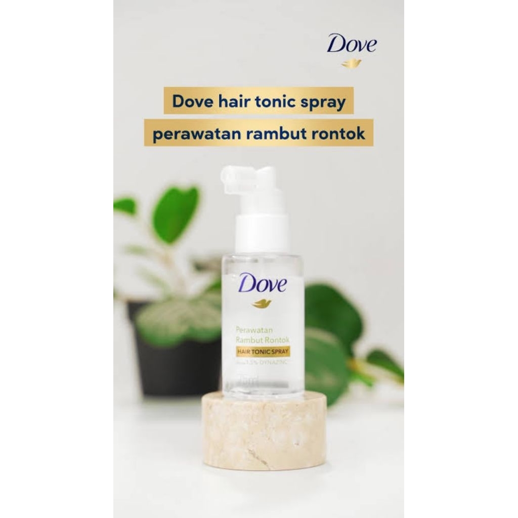 Jual Dove Hair Tonic Spray Perawatan Rambut Rontok 75 ml | Shopee Indonesia
