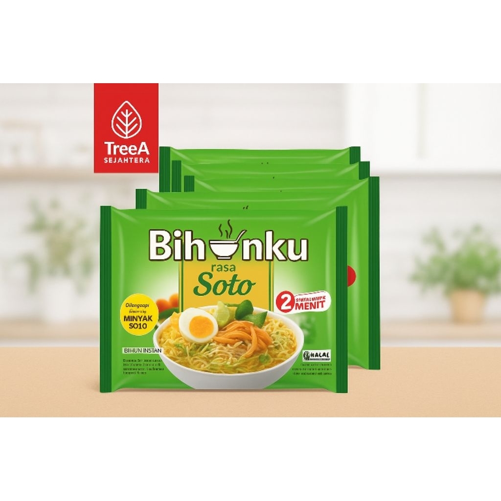Jual Bihunku Instan rebus -Rasa soto -55 gr-5 pcs | Shopee Indonesia
