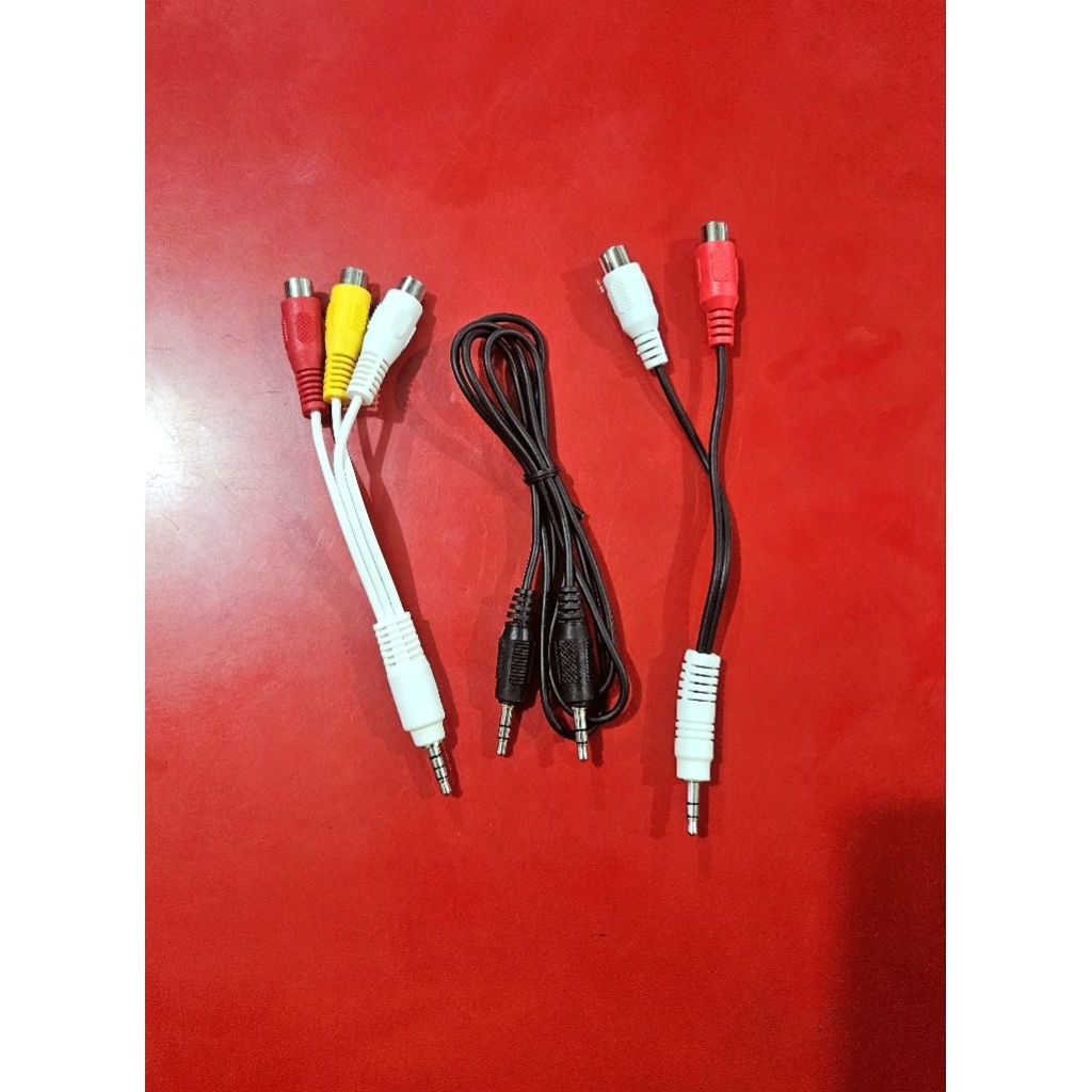Jual JACK/ SAMBUNGAN AUDIO / VIDIO 3.5 KE LUBANG RCA ORIGINAL POLYTRON ...