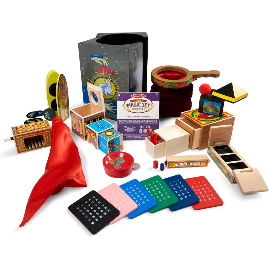 Jual Melissa & Doug Deluxe Solid-Wood Magic Set With 10 Classic Tricks ...