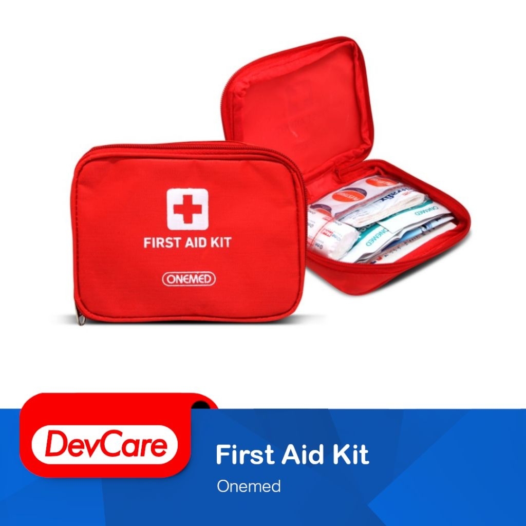 Jual Dompet/Tas P3K + Isi ONEMED Perlengkapan Pertolongan Pertama Pada ...