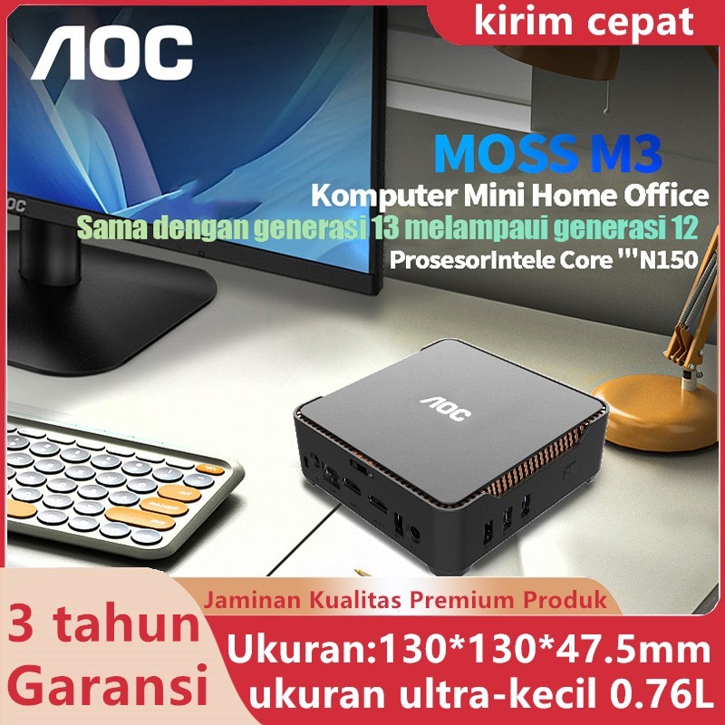 Jual AOC Mini PC N150 Air 12 Intel 16G/512G DDR4 Komputer mini Windows ...