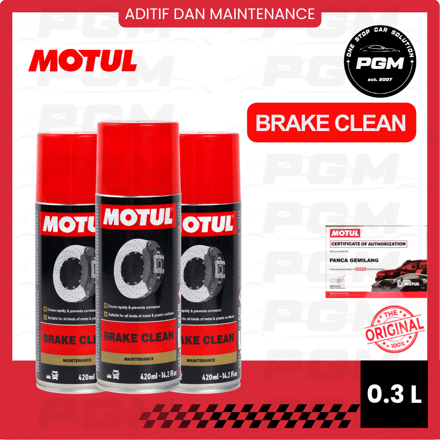 Jual MOTUL Brake Clean 420ml Pembersih Cakram & Kampas Rem (Degreaser ...