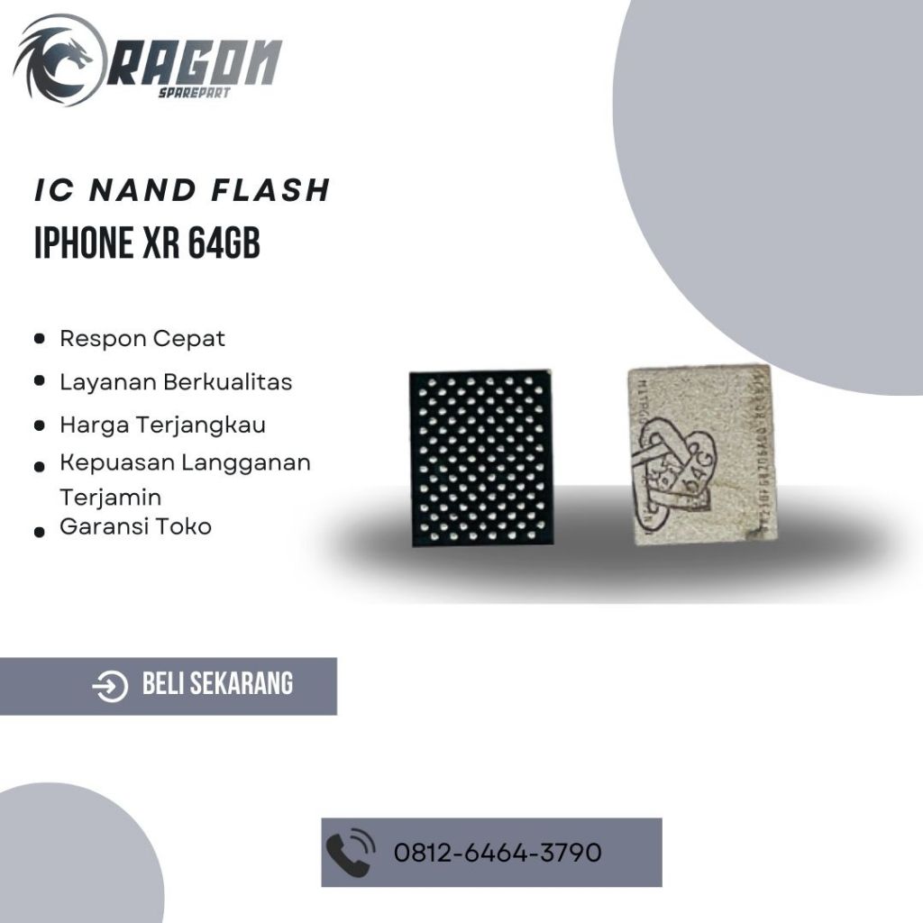 Jual IC NAND FLASH IP XR 64GB/128GB/256GB ORIGINAL NEW | Shopee Indonesia