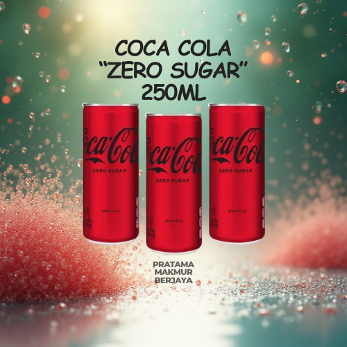 Jual COCA COLA ZERO SUGAR MINUMAN BERKARBONASI 250ML - KALENG | Shopee ...