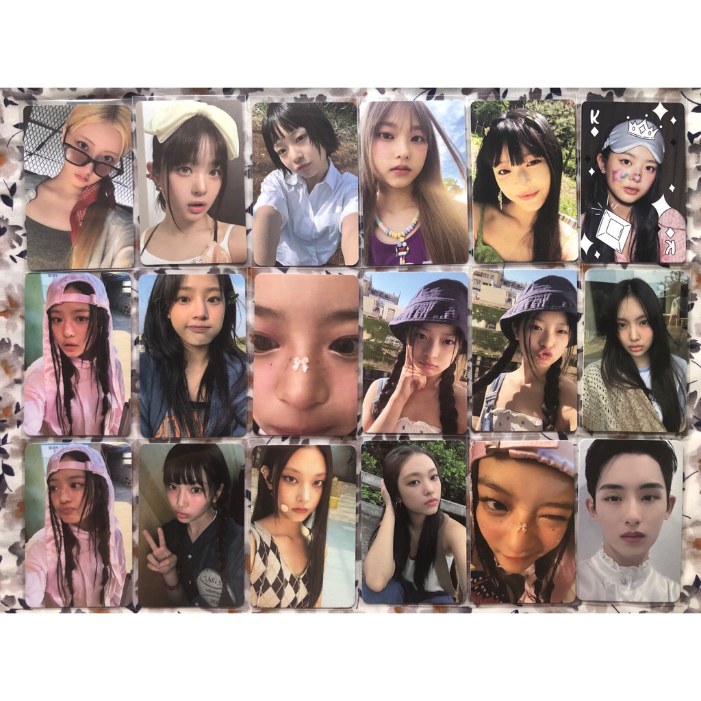 Jual PHOTOCARD OFFICIAL NEWJEANS NJZ HANNI MINJI HAERIN DANIELLE HYEIN ...
