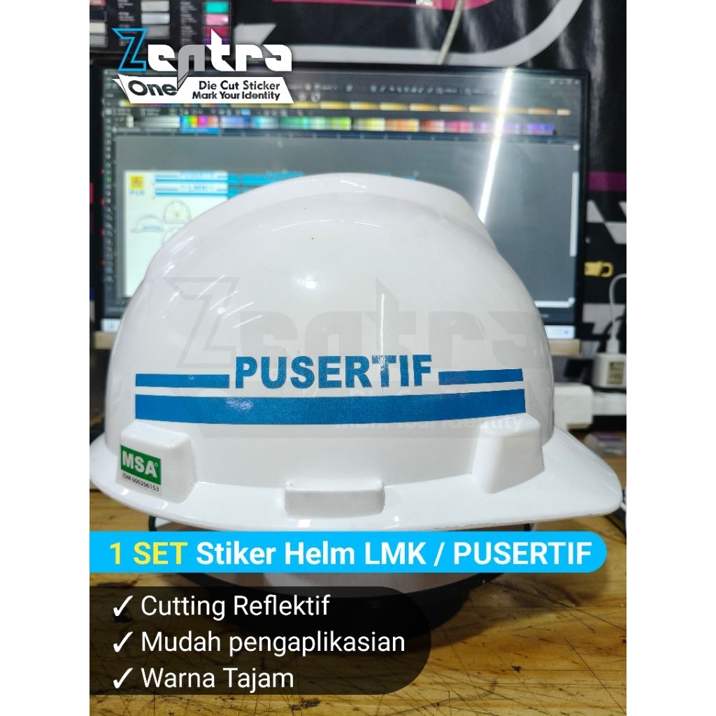 Jual Stiker SET Helm PLN LMK PUSERTIF | Shopee Indonesia