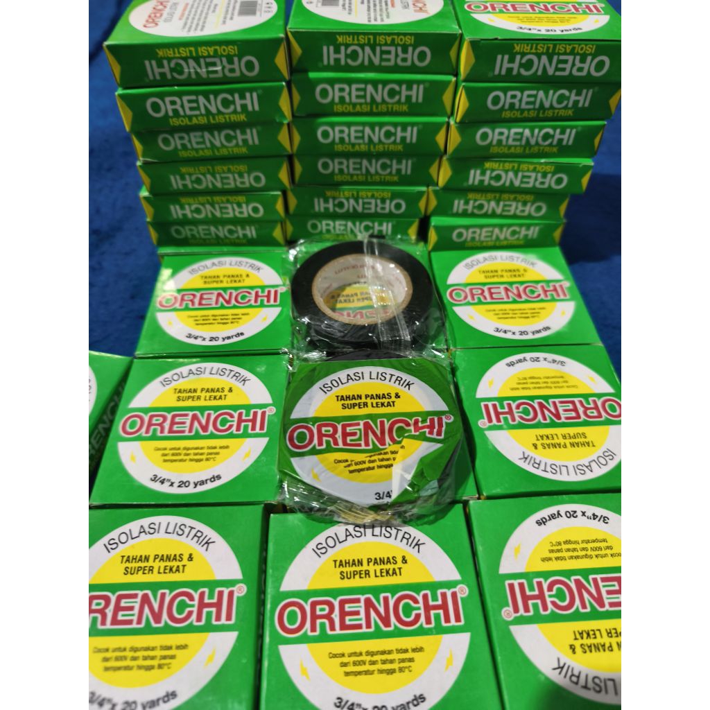 Jual isolasi listrik - ORENCHI - Super Lekat&Tahan Lama | Shopee Indonesia