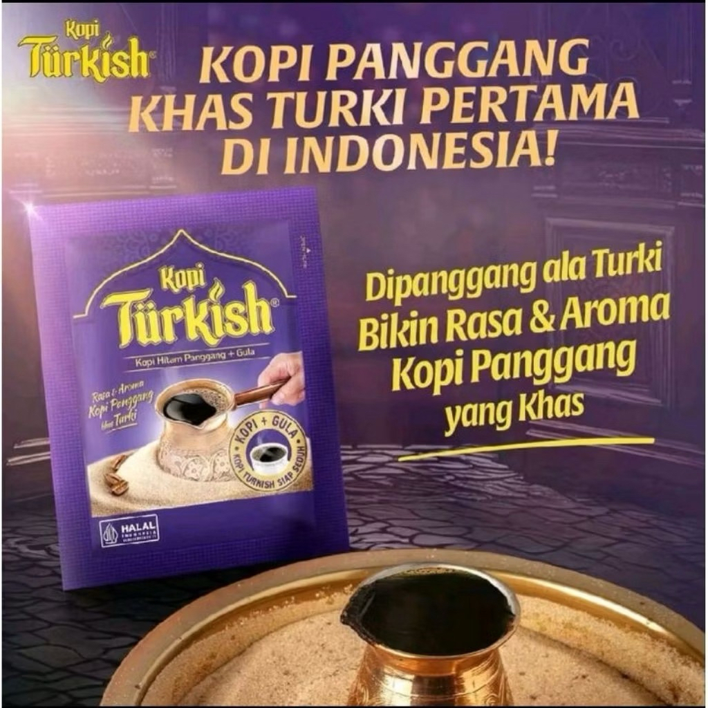 Jual Kopi Hitam Turkish 1 renceng isi 10 sachet | Shopee Indonesia