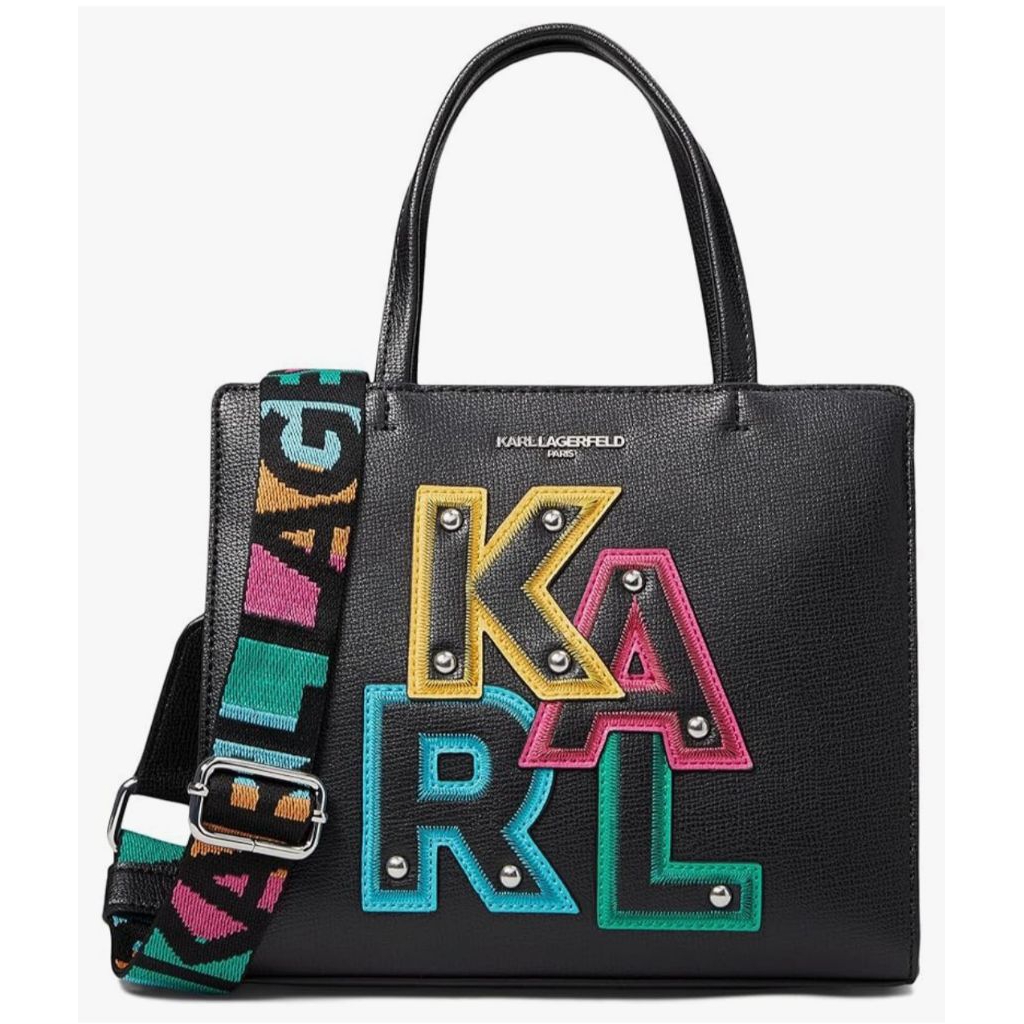 Jual TAS KARL LAGERFELD PARIS MAYBELLE SATCHEL (MINOR DEFECT) | Shopee ...