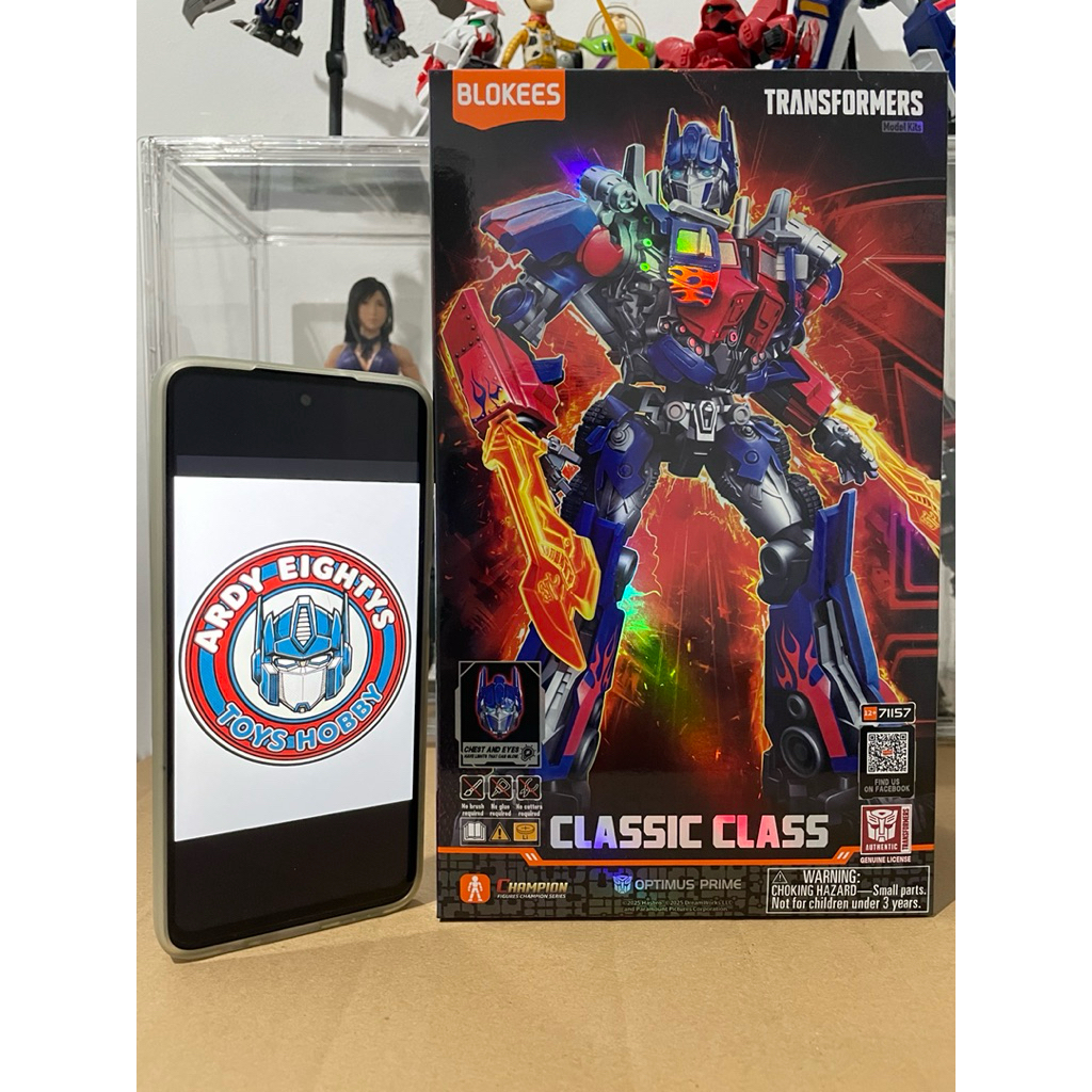 Jual Blokees Transformers Optimus Prime Classic Class Cc 71157 Movie ...
