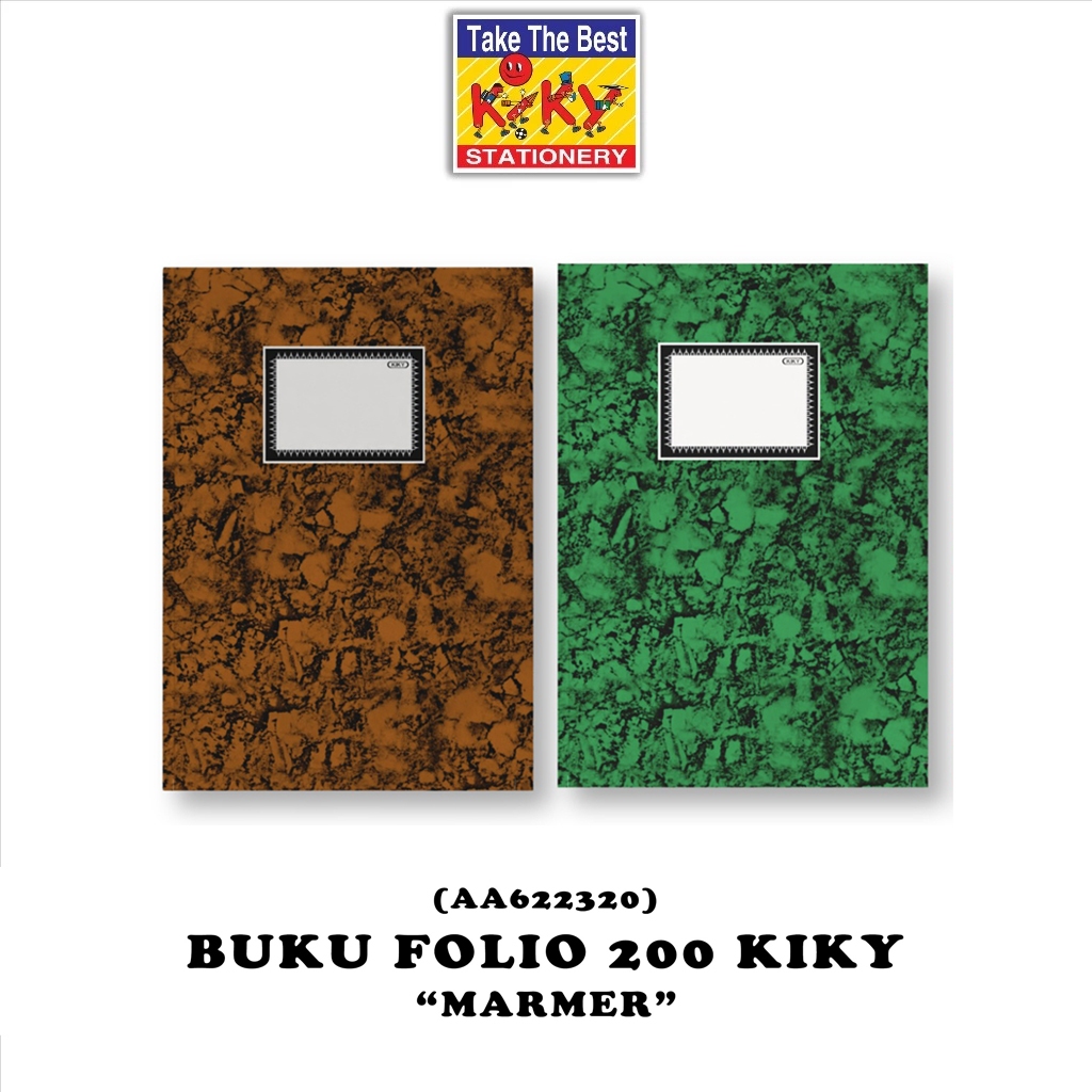 Jual KIKY Buku Hard Cover Folio Glossy (Uk. 32 x 21 cm) Isi 200 Lembar ...