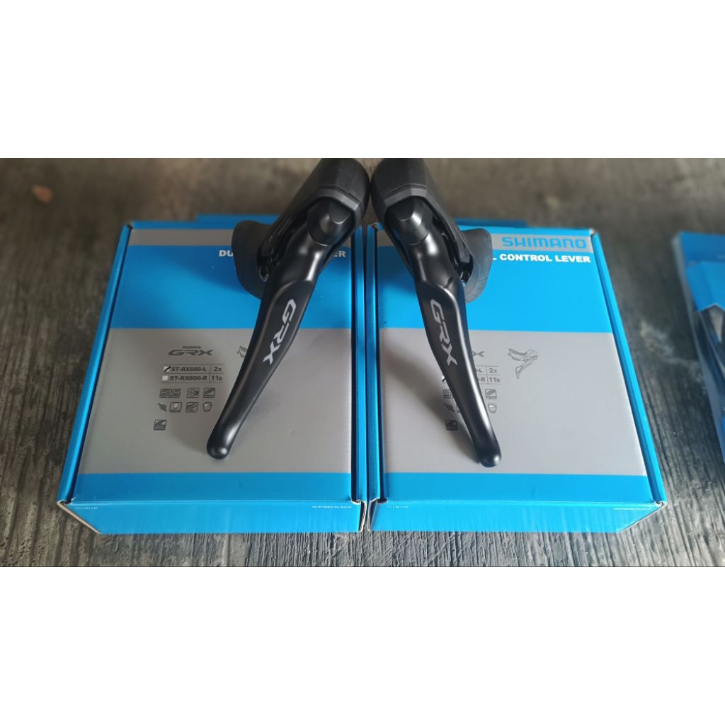 Jual Shimano GRX RX600 Brifter shifter 2x11 speed disc hydraulic sepeda ...