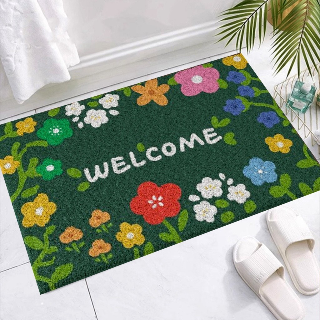 Jual MR MAT Keset Rumah PVC 60x40cm Keset Cushion Printing Keset Bihun ...