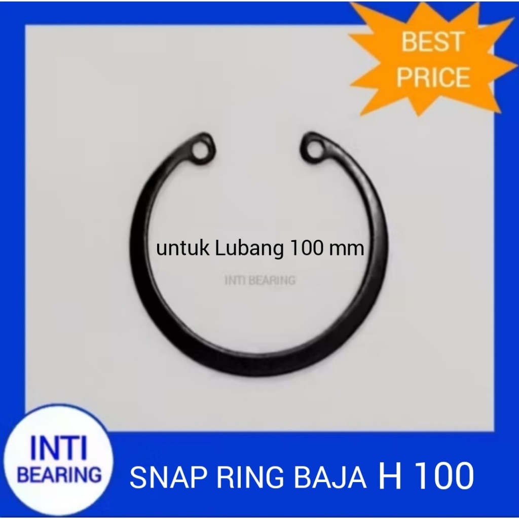 Jual SNAP RING H100 H 100 H-100 HOLE LUBANG 100 mm CIRCLIP KLIP CLIP ...