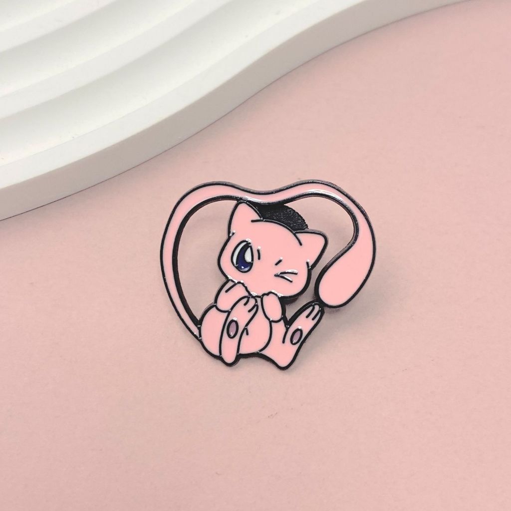 Jual Little_Miracle Enamel Pin Bros Pokemon Mew Lucu | Shopee Indonesia