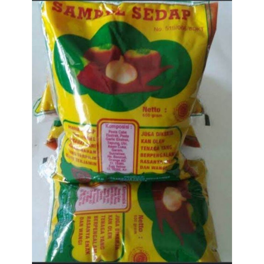 Jual saos bantal cap sambel sedap 600gr by pasar cikarang online ...