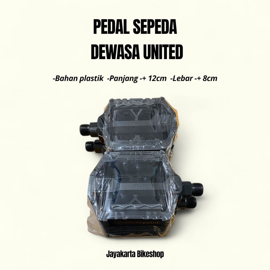 Jual PEDAL SEPEDA DEWASA UNITED FP-808 | BIKE PEDAL ANTI SLIP | Shopee ...