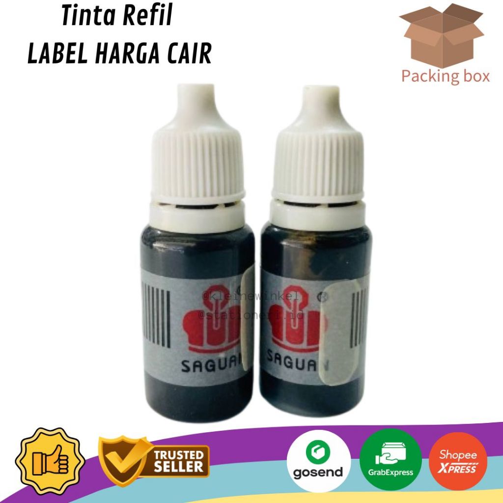 Jual Tinta Isi Ulang untu Ink Roller Label Harga SAGUAN | Shopee Indonesia