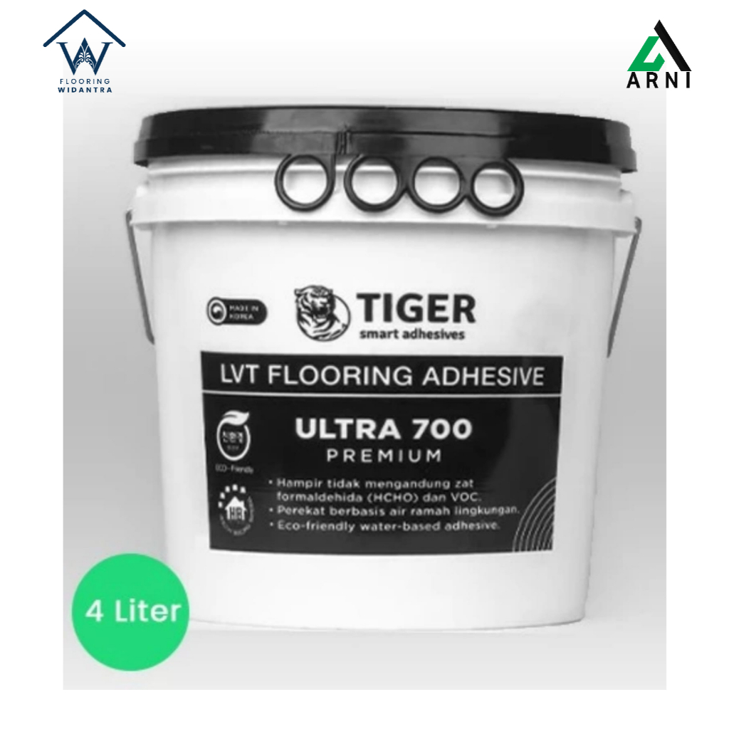Jual Lem Vinyl Putih Tiger / Lem Perekat Vinyl Flooring 4L | Shopee ...