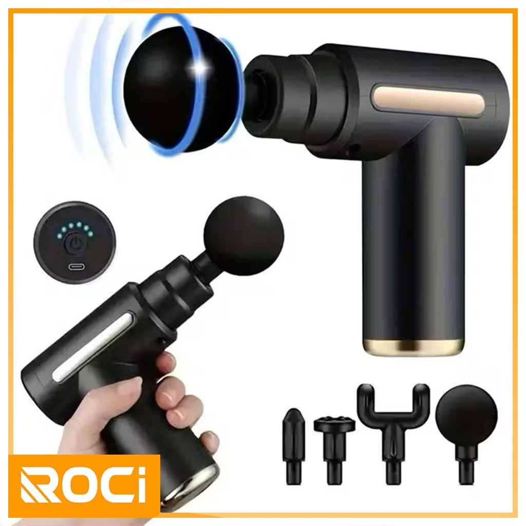Jual Alat Pijat Mini Massage Gun Fascial Gun Smart - Alat Pijat Gym ...