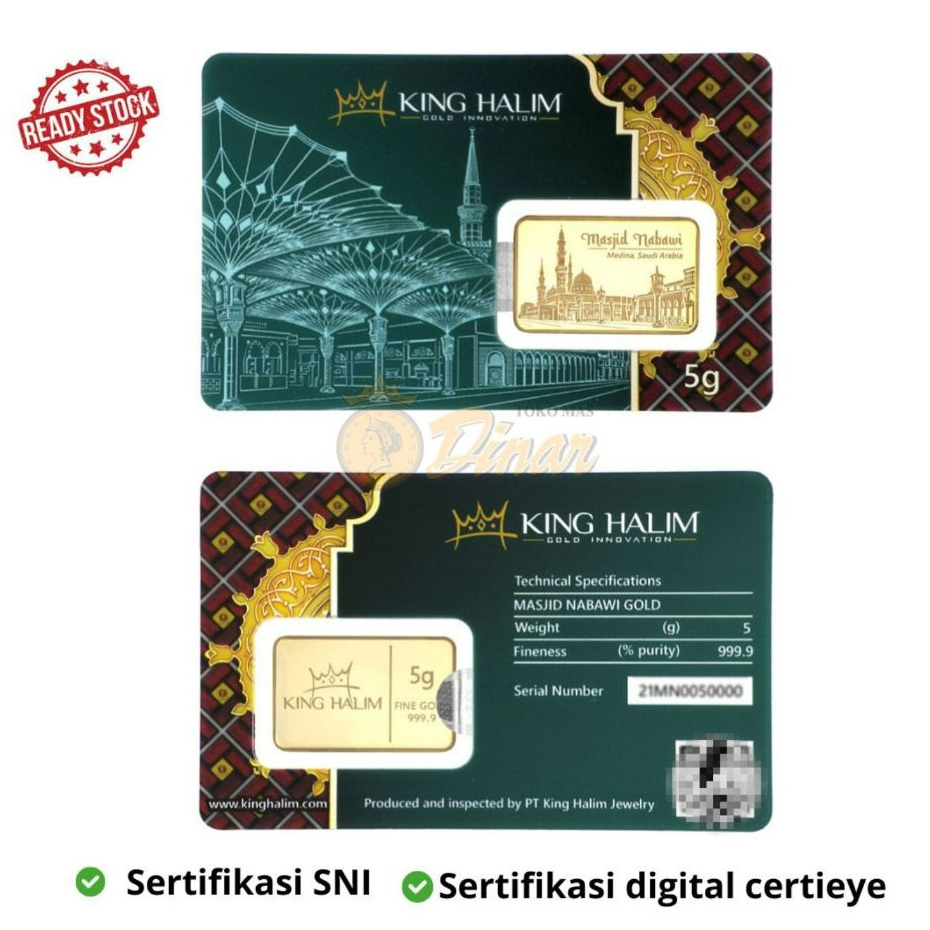 Jual Logam Mulia - Islamic Series Masjid Nabawi 5 & 10 gr | Shopee ...