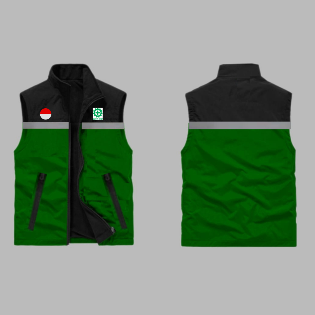 Jual Ori !!! Rompi Safety Waterproof Tebal List Menyala, Rompi safety ...