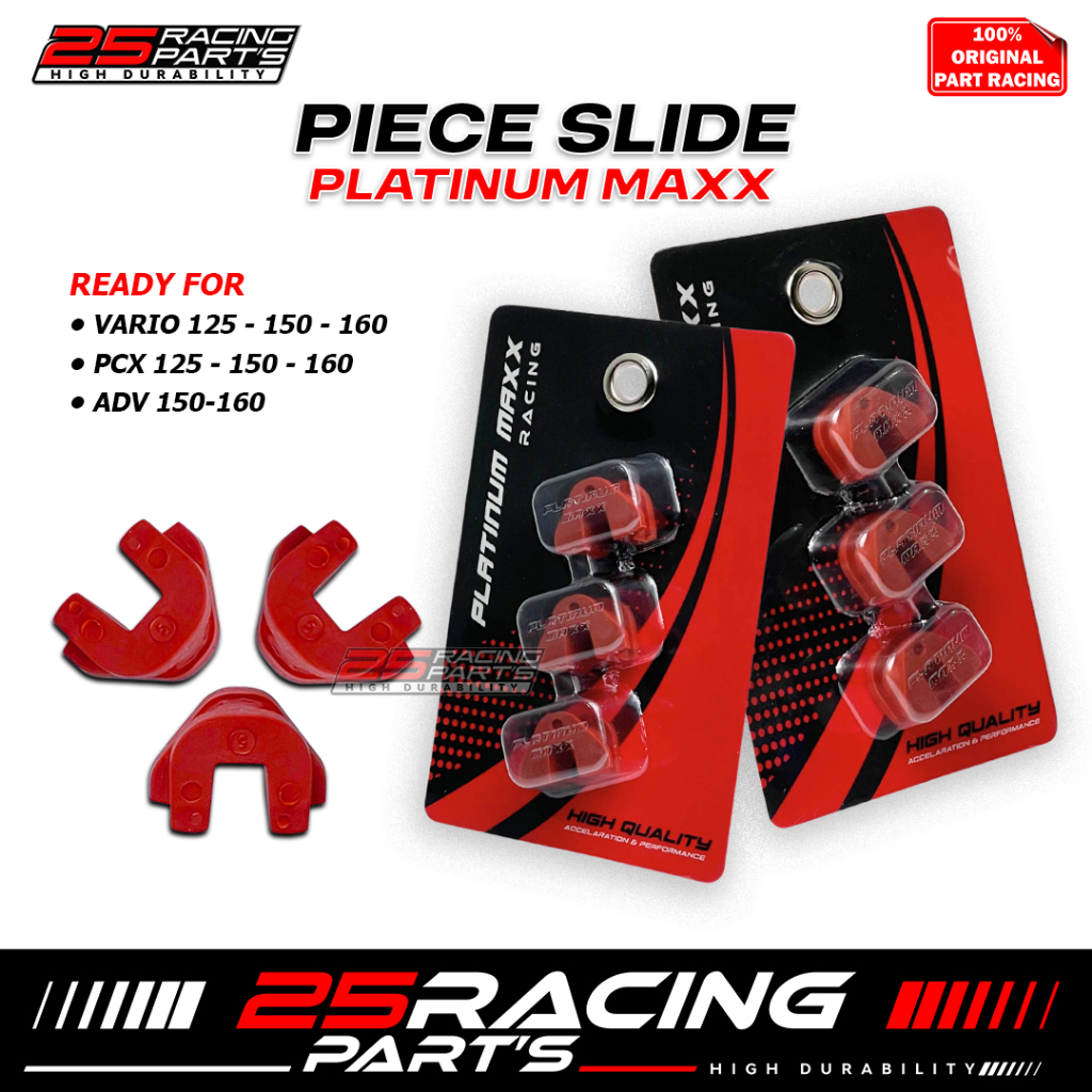 Jual SLIDER PIECE PLATINUM MAX- VARIO 125 150- PCX 125 150- ADV 125 150 ...