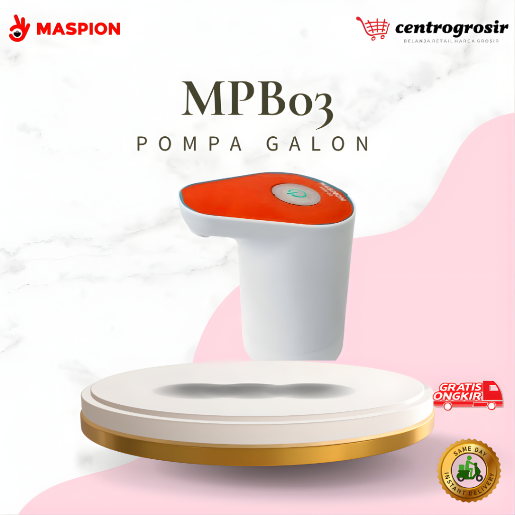 Jual Maspion MPB03 Pompa Galon Elektrik Dispenser Otomatis USB Charging ...