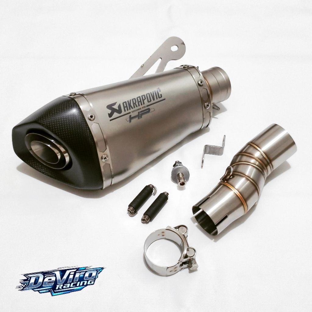 Jual Knalpot Akrapovic HASZ Import Slip On CFMOTO 450 MT 450MT | Shopee ...