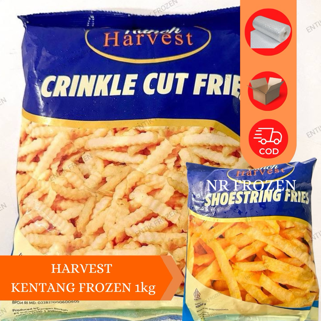 Jual Harvest kentang frozen 1 kg | Shopee Indonesia