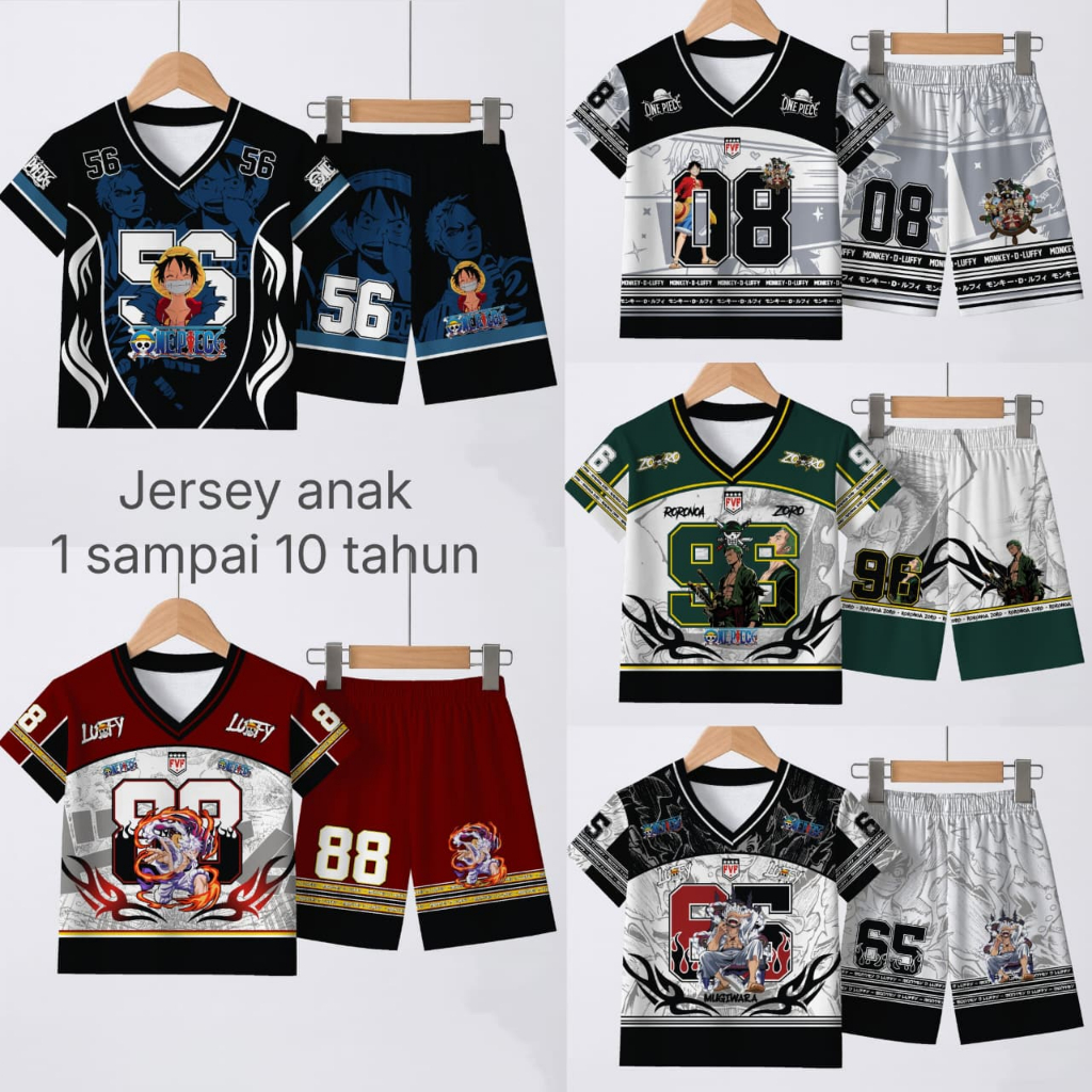 Jual SETELAN JERSEY ANAK LAKI-LAKI/BAJU ANAK COWOK V09/SETELAN BAYI ...
