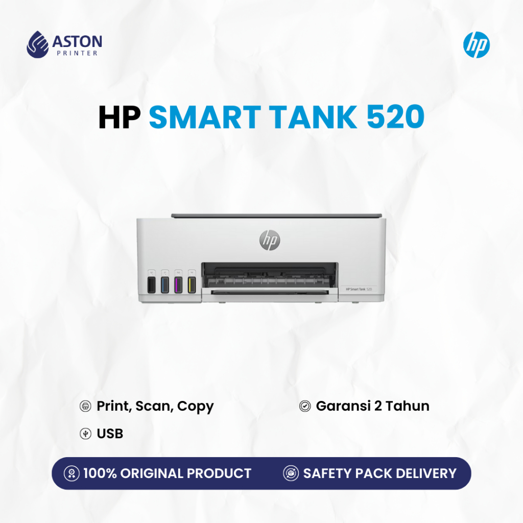 Jual [Printer Inkjet] HP Smart Tank 520 - Printer All-in-One | Shopee ...