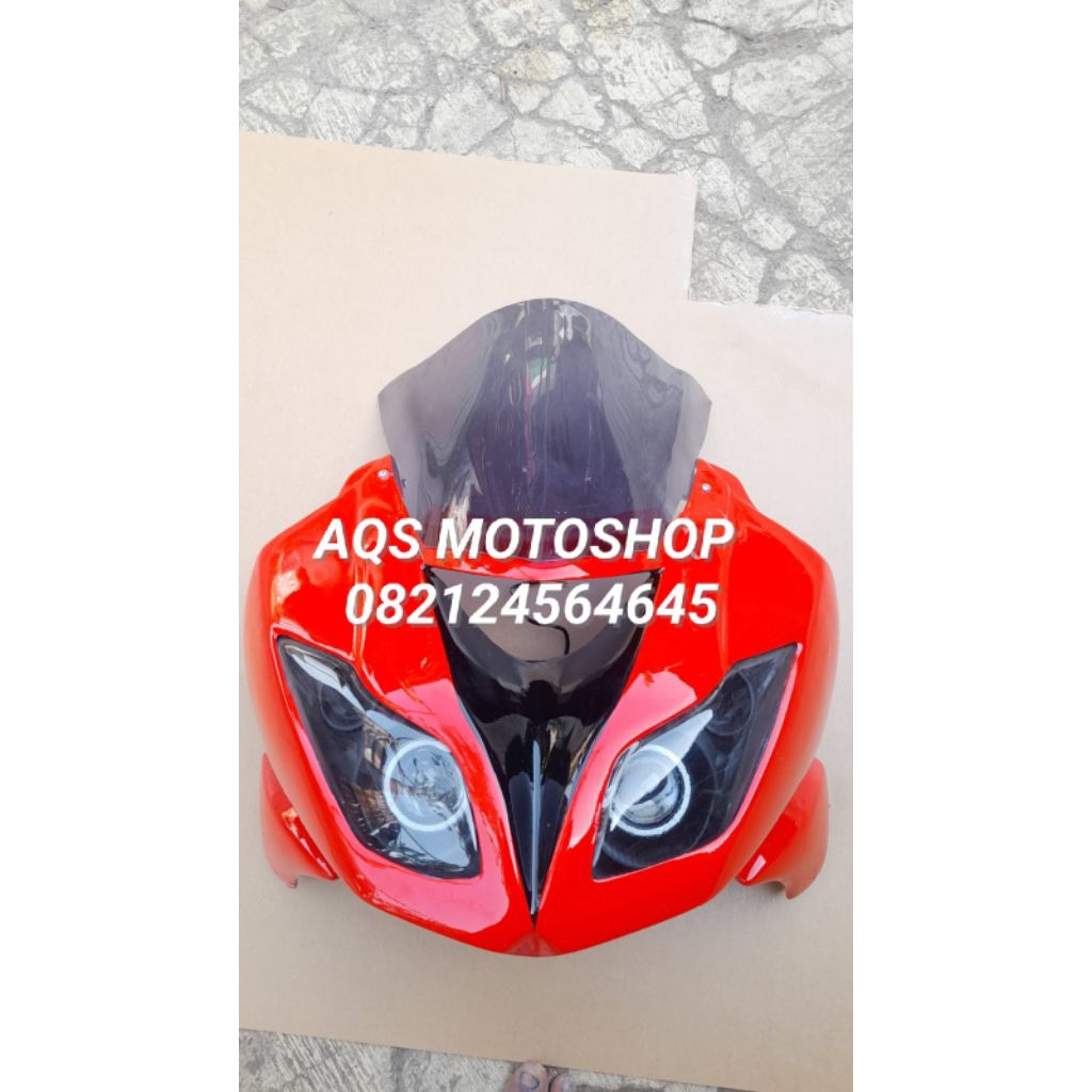 Jual HL BATOK DEPAN NINJA 250 KARBU MODEL ZX6R | Shopee Indonesia