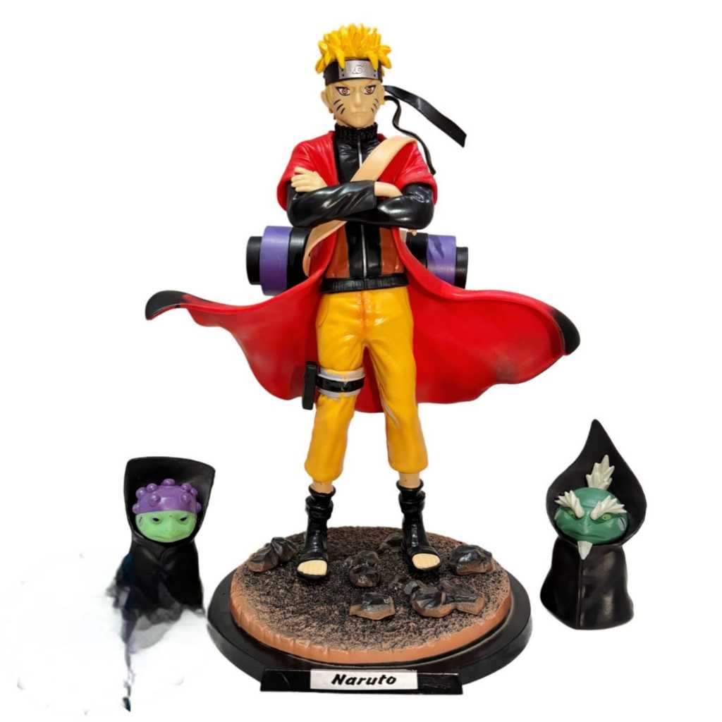 Jual Naruto Shippuden Sage Mode with 2 Frogs 30cm – Action Figure ...