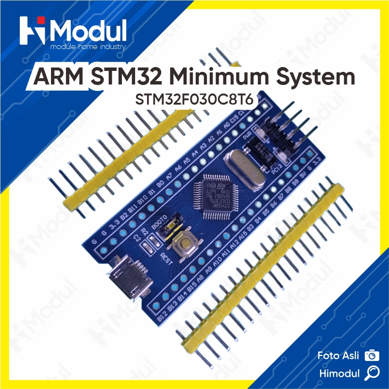 Jual ARM STM32 Minimum System Board STM32F030C8T6 | Shopee Indonesia