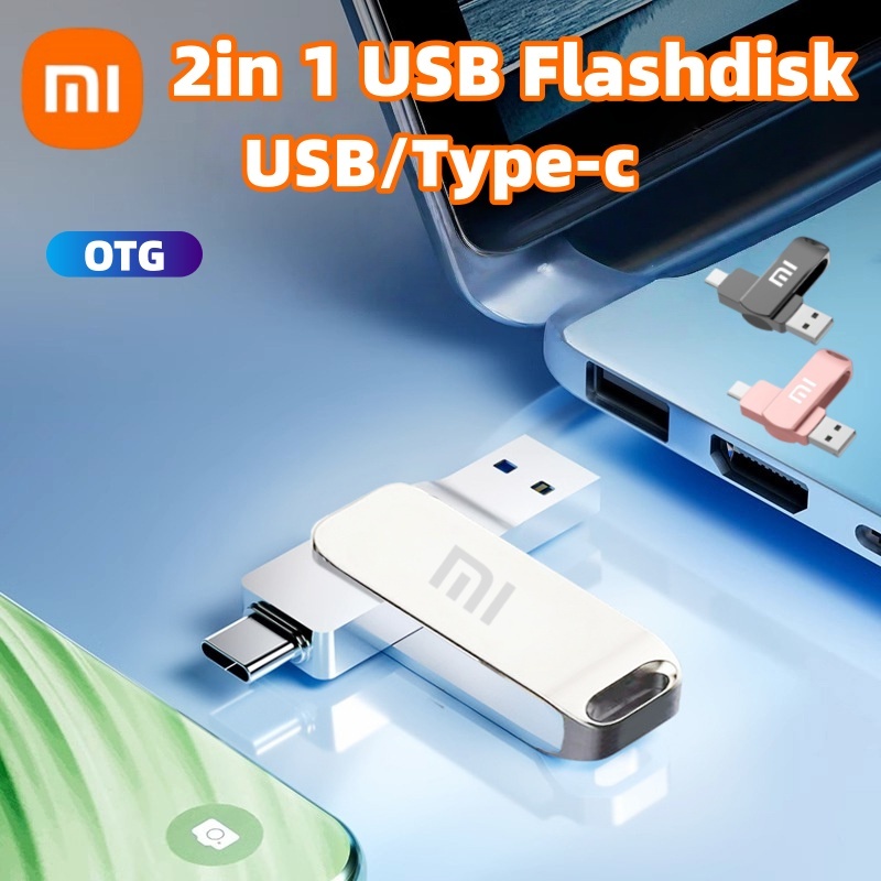Jual Flashdisk U202 Type-C 32GB–2TB | High Speed Metal USB untuk Laptop ...