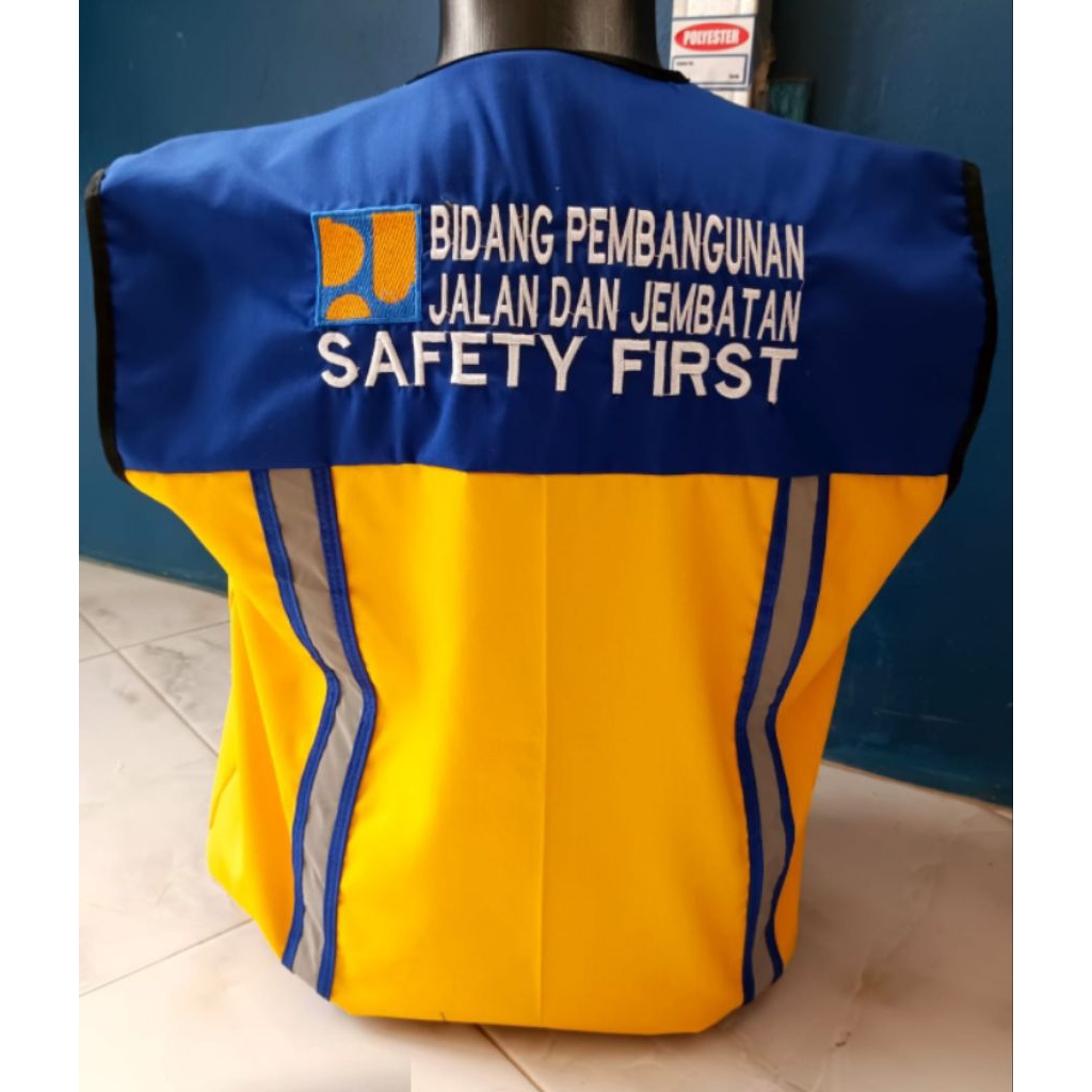 Jual Rompi PUPR kementrian pekerjaan umum safety bisa costume | Shopee ...