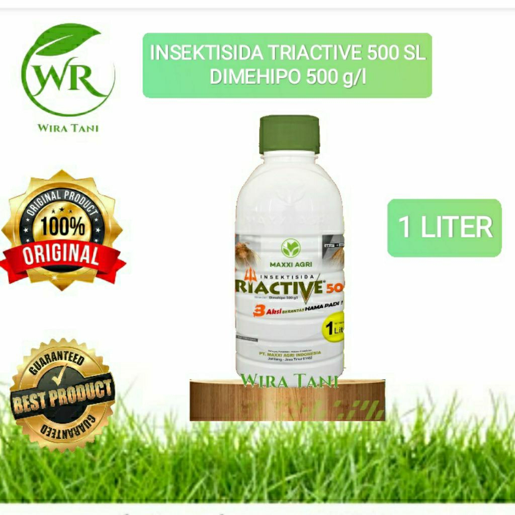 Jual Insektisida TRIACTIVE [SPONTAN] 500 SL 1 Liter untuk hama sundep ...