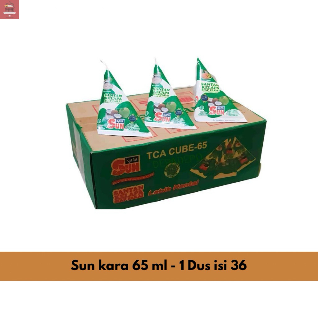Jual sun kara 65 ml 1 dus - santan kara | Shopee Indonesia